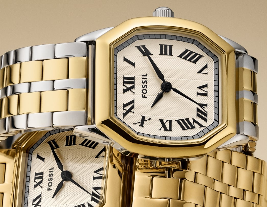 Harlow Three-Hand Gold-Tone Stainless Steel Watch - ES5361 - Fossil