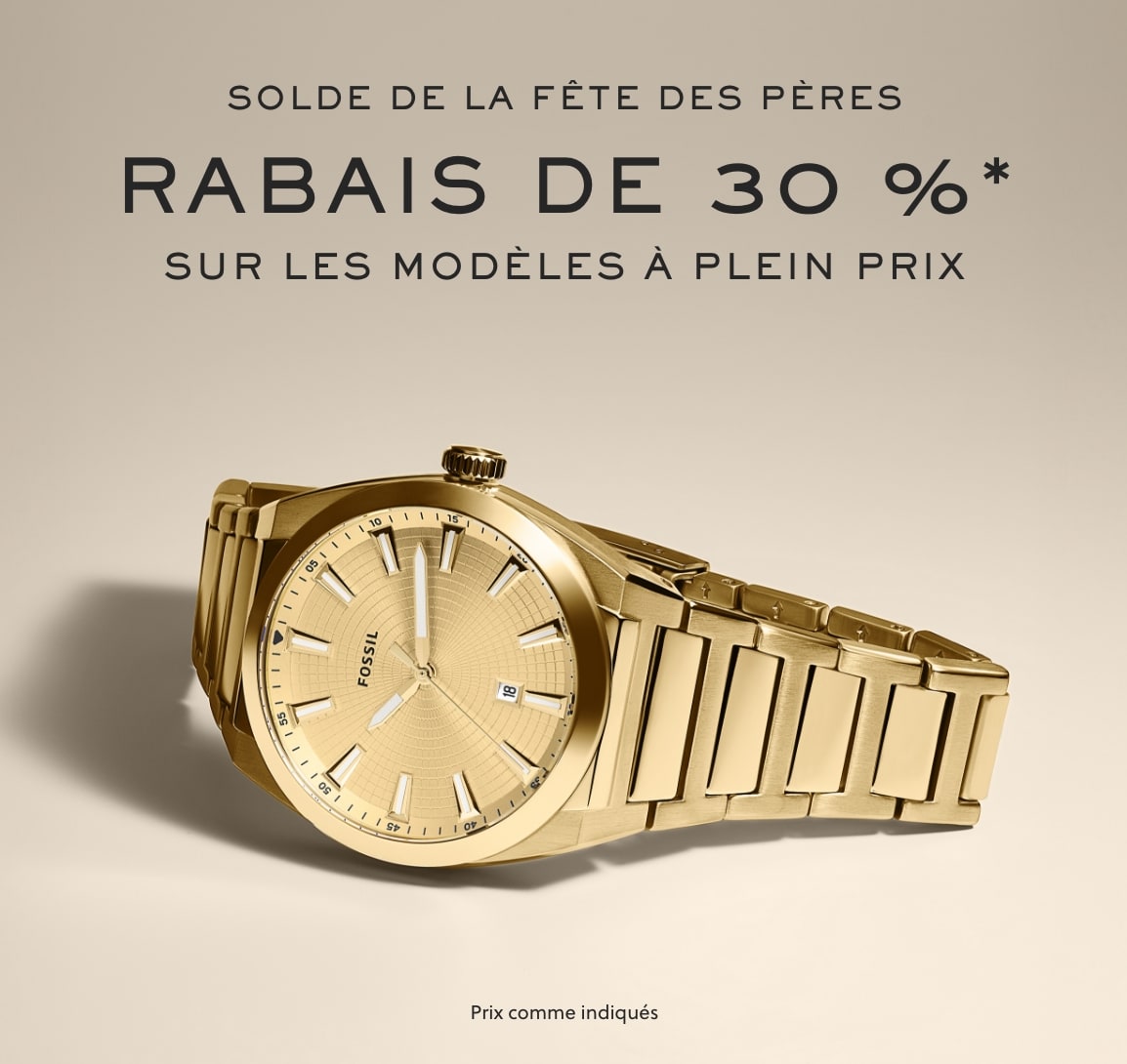 Solde Fossil : Aubaines Exclusives Et Offres De Durée Limitée – Fossil CA