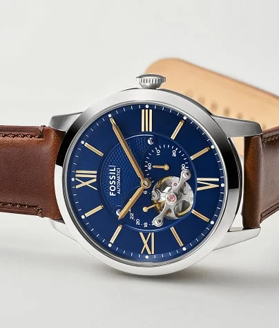 Neutra Chronograph Navy Leather Watch - FS6168 - Fossil