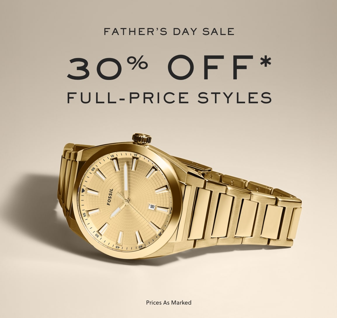 Flynn Chronograph Brown Leather Watch - BQ2125IE - Fossil