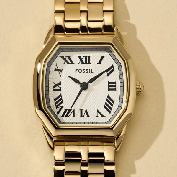 Harlow Three-Hand Two-Tone Stainless Steel Watch - ES5362 - Fossil