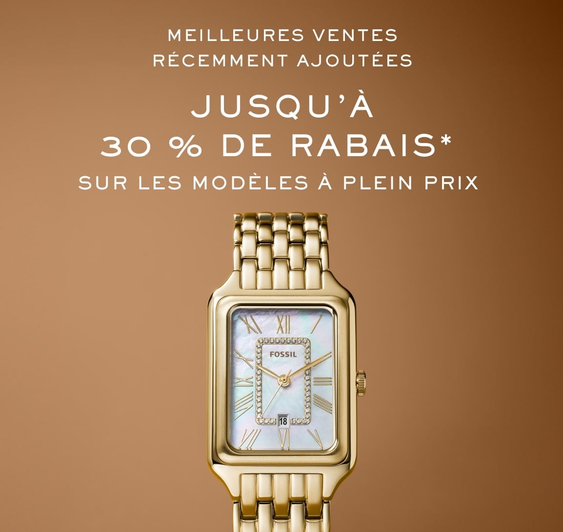 Solde Fossil : Aubaines Exclusives Et Offres De Durée Limitée – Fossil CA