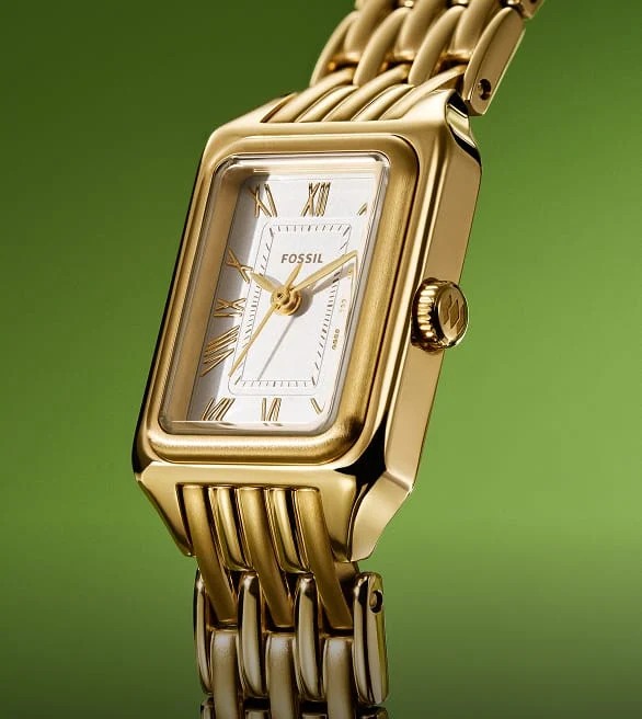 Raquel Mini Three-Hand Stainless Steel Watch - ES5469 - Fossil