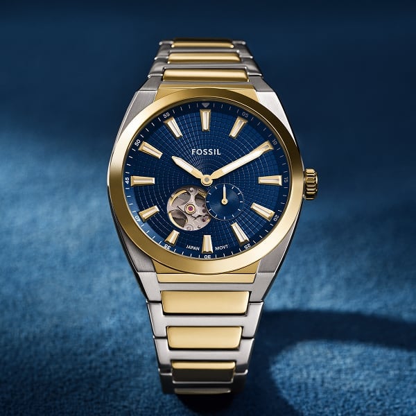 Carraway Three-Hand Stainless Steel Watch - FS6008 - Fossil