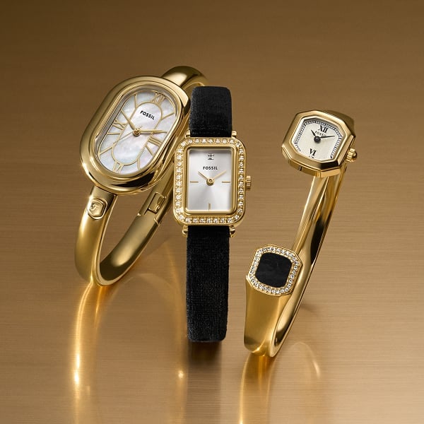 Carraway Three-Hand Stainless Steel Watch - FS6008 - Fossil