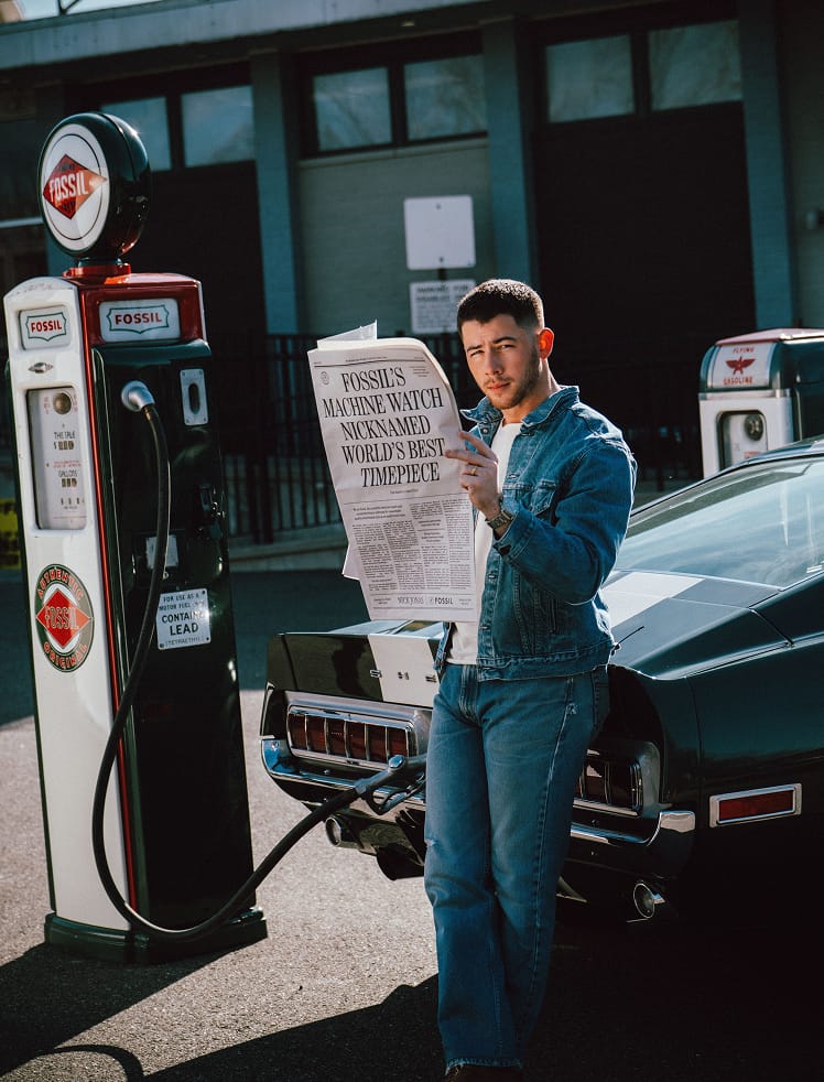 Nick Jonas x Fossil: Luxe Watches Made For The Fans